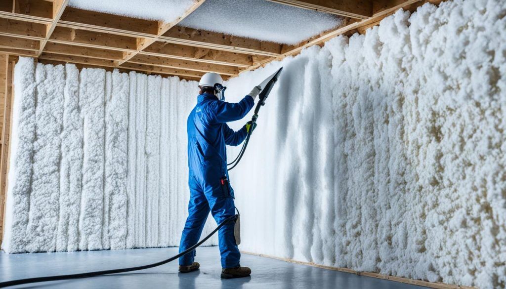Spray foam insulation services in Toronto